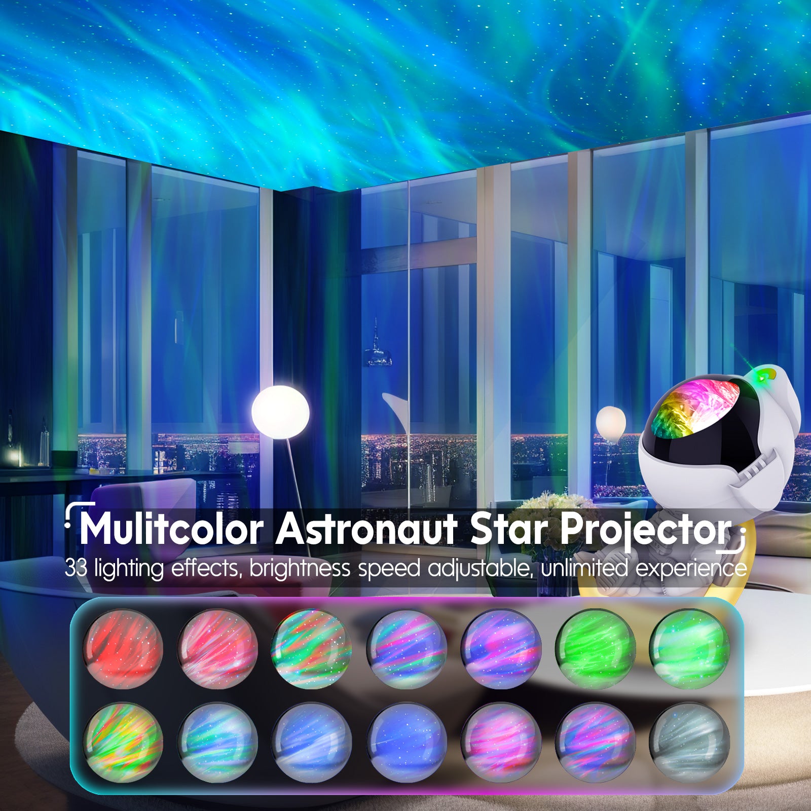 Star Projector (Northern Lights) – Rossetta