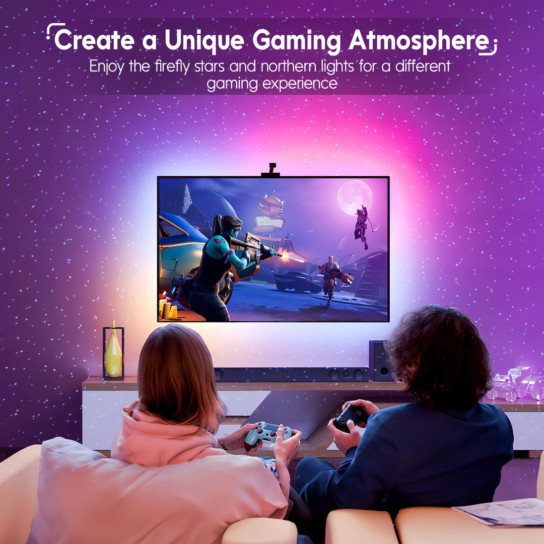 Aurora Light Projector LED Star & Galaxy Projector With Remote Control ...